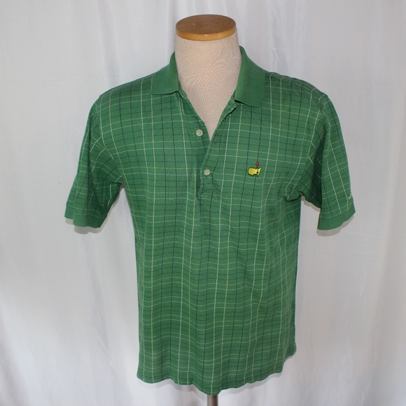 Masters | Shirts | Masters Collection Striped Golf Polo Shirt | Poshmark